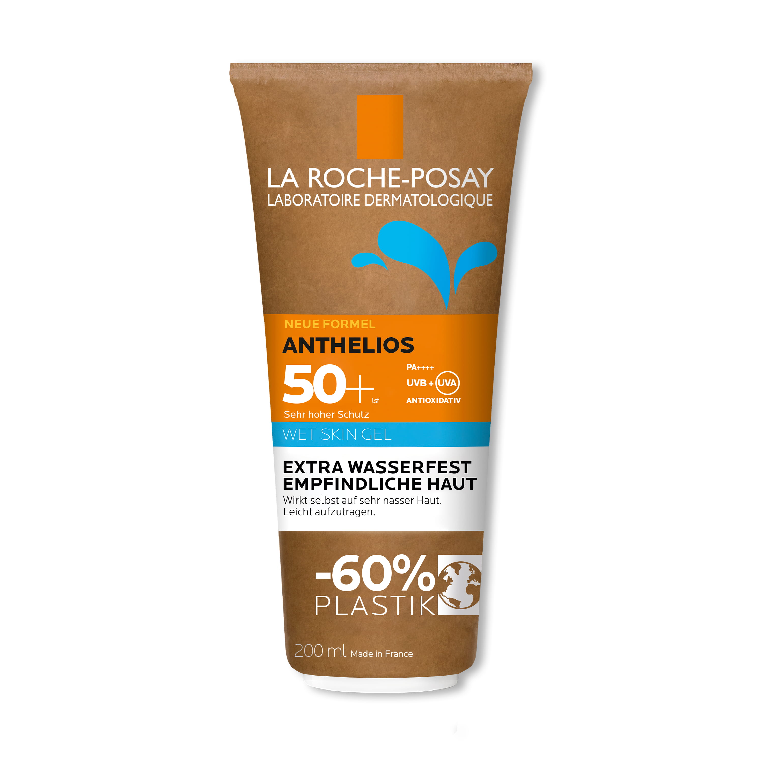 La Roche-Posay • Wet Skin Gel SPF50+ - Wasserfeste Sonnencreme • haar ...