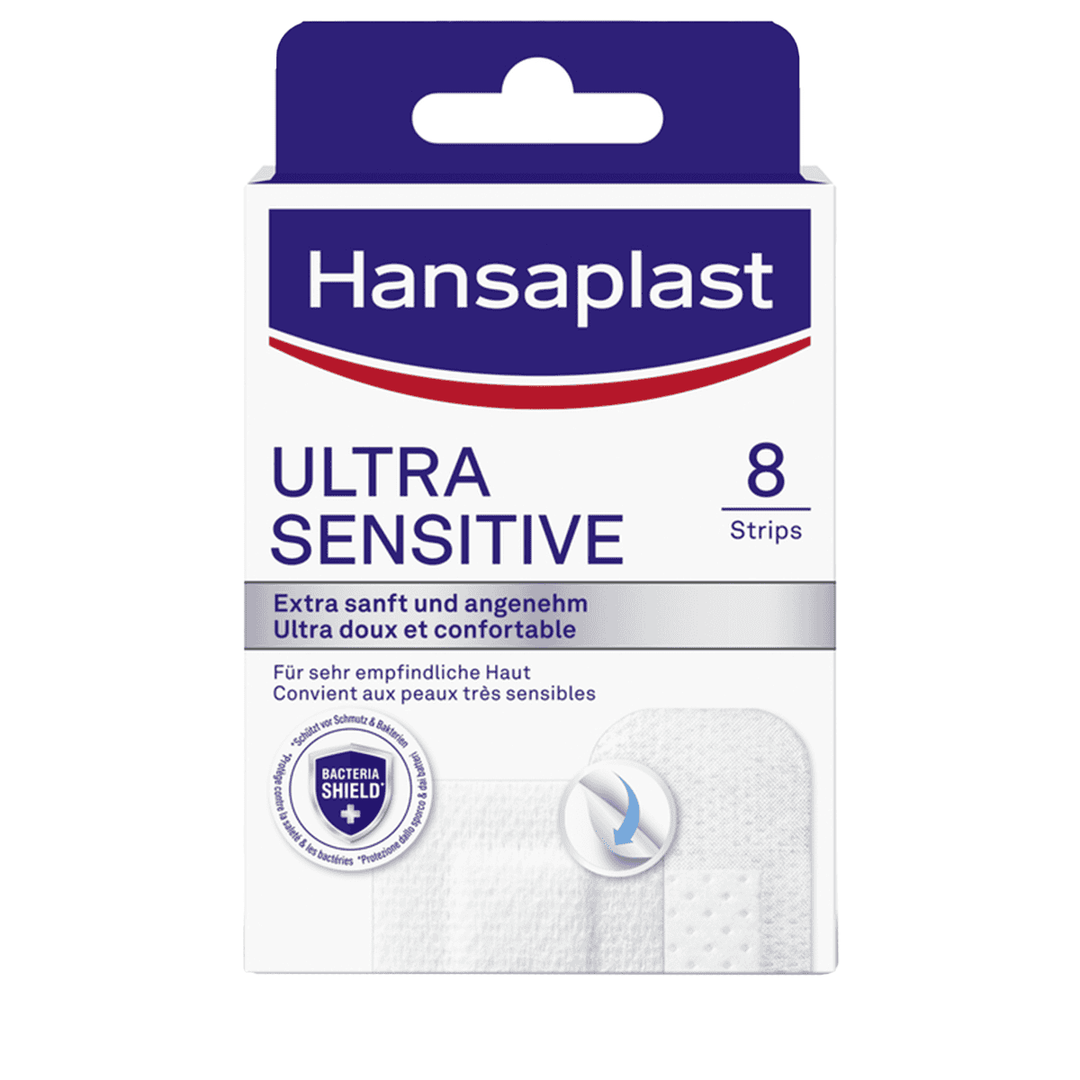 Hansaplast • Ultra Sensitive Mixpack Silikon Pflaster • haar-shop.ch