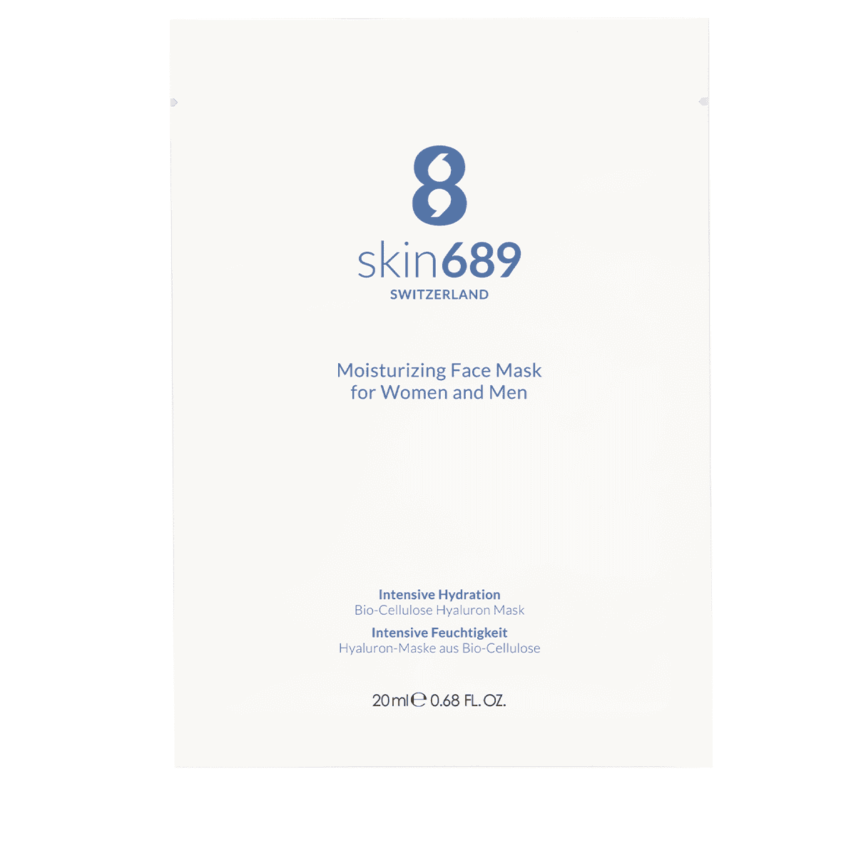 Skin689 • Bio-Cellulose Hyaluron Face Mask • haar-shop.ch