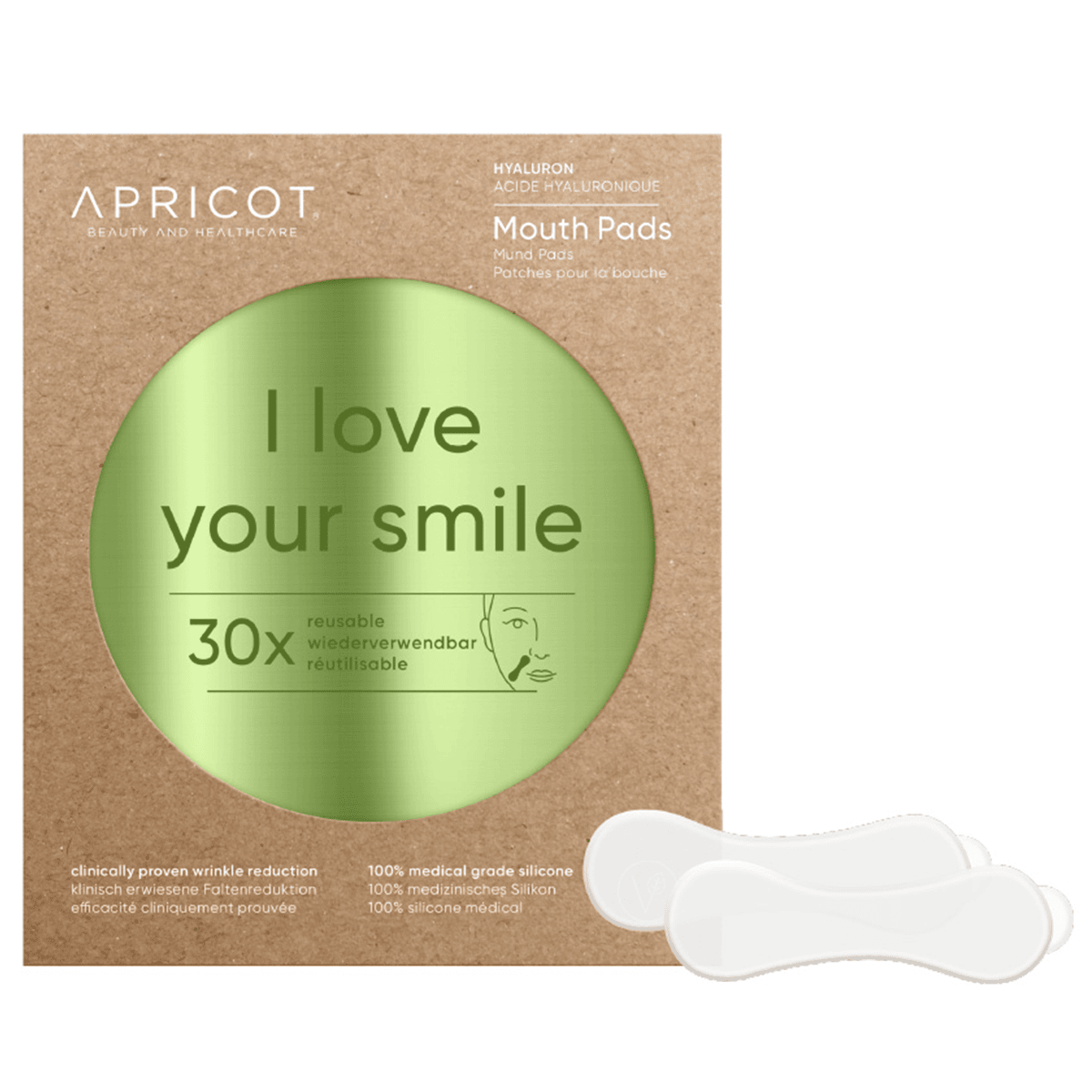 Apricot Beauty • Mouth Pads Hyaluron • haar-shop.ch