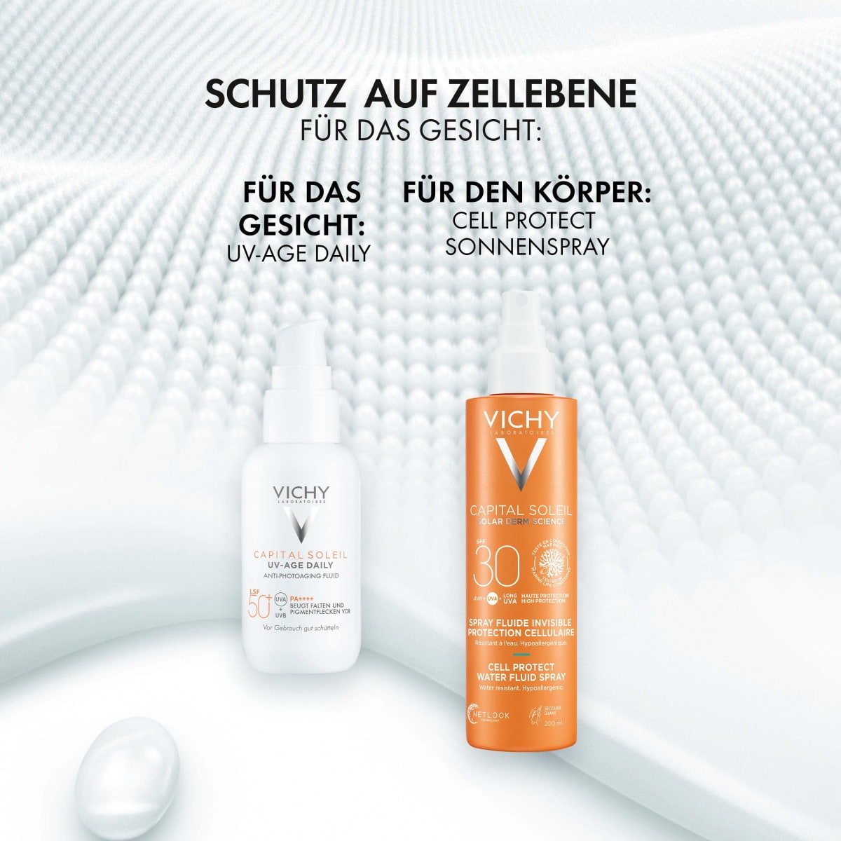 Vichy • Capital Soleil Cell Protect Sun Spray SPF30 200ml • haar-shop.ch