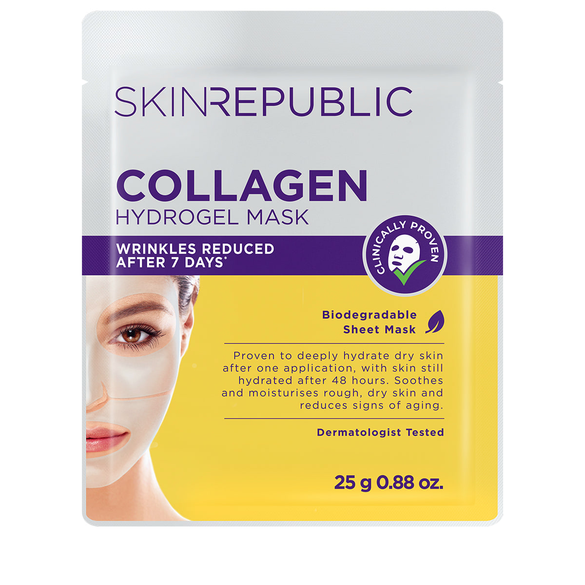 SkinRepublic • Collagen Hydrogel Face Mask