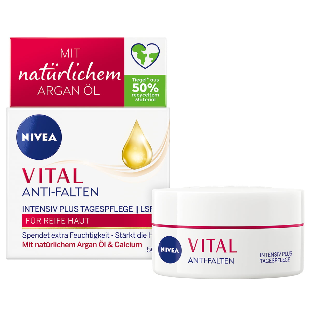 Nivea • Vital Anti-Age Extra Reichhaltige Tagescreme LSF 15 • haar-shop.ch