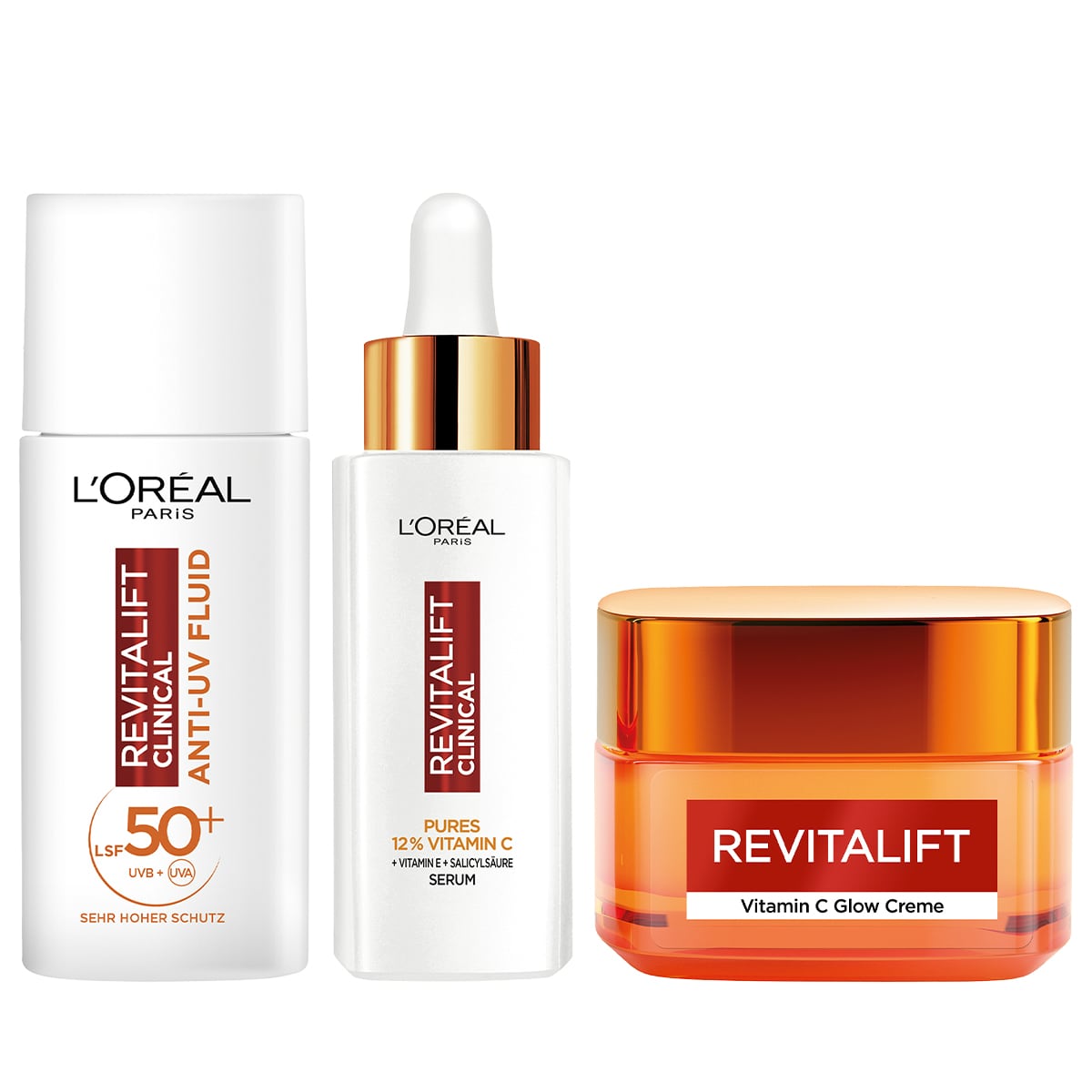 L'Oréal Paris Revitalift Vitamin C Routine