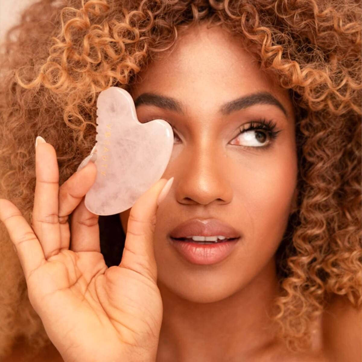 VBEAUTY • Gua Sha Rose Quartz