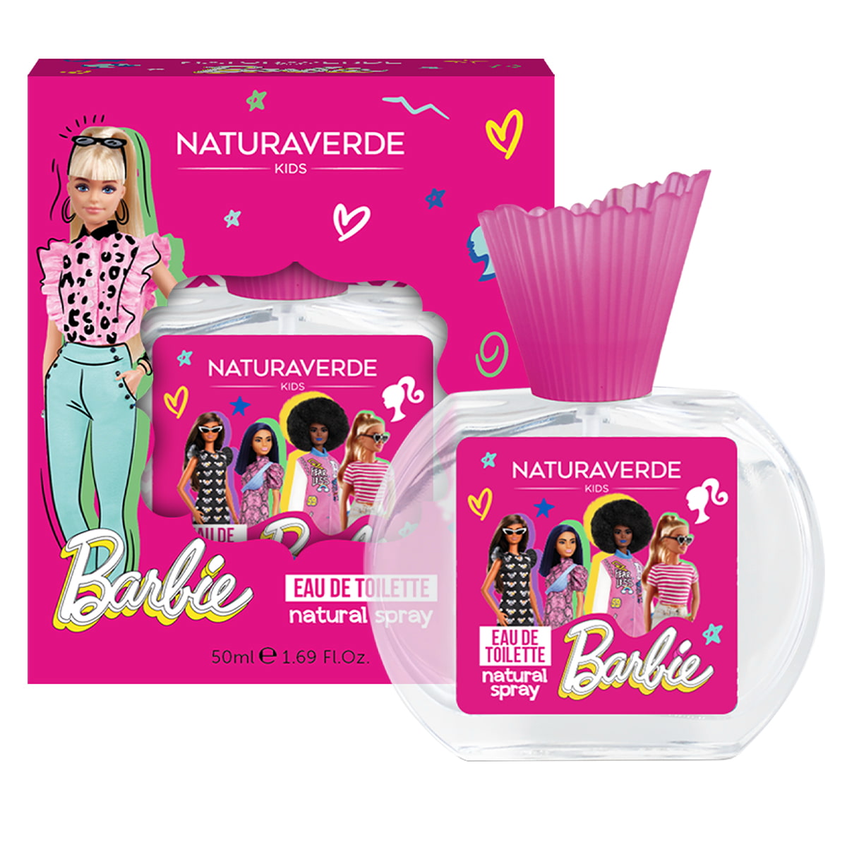 Naturaverde • Barbie Eau de Toilette 50 ml Natural Spray