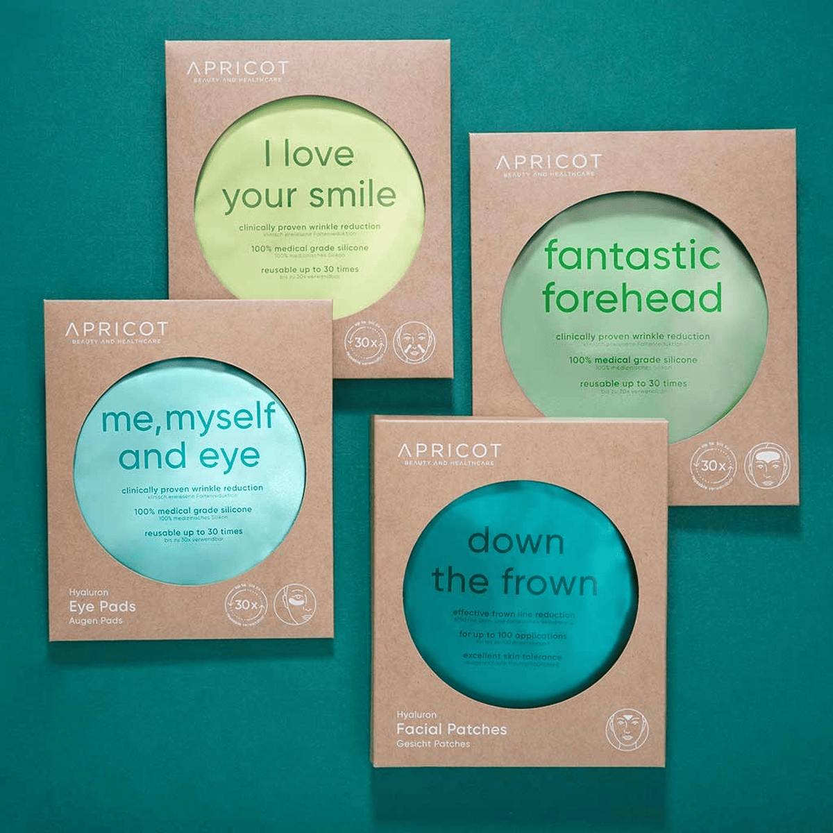 APRICOT Beauty - Forehead Pad Hyaluron • haar-shop.ch