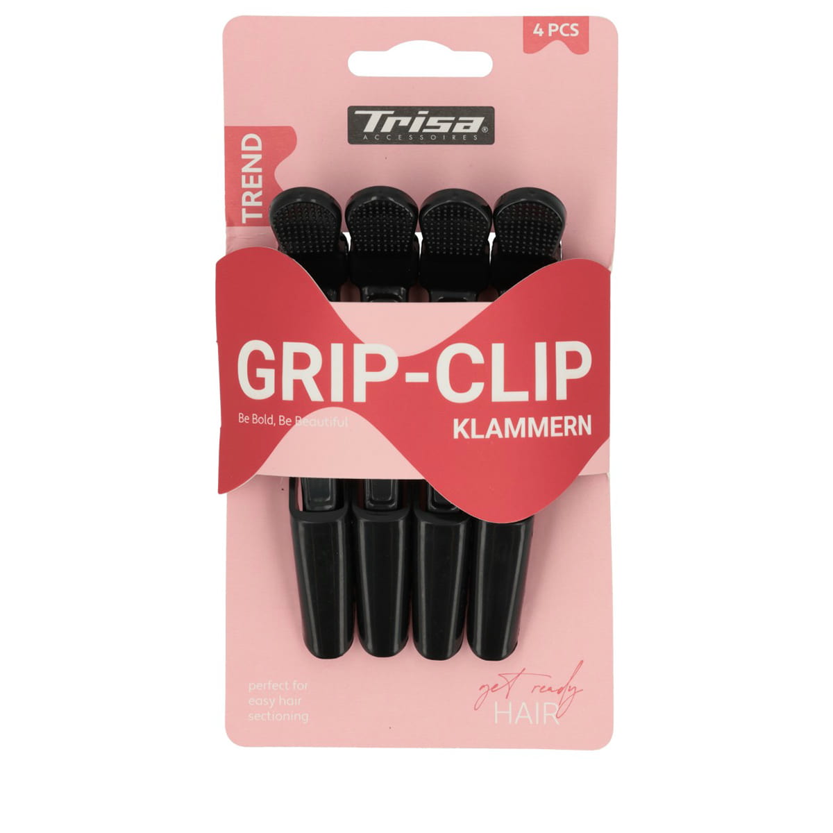 Trisa Accessories • Sectioning Clips 4-Pack • haar-shop.ch