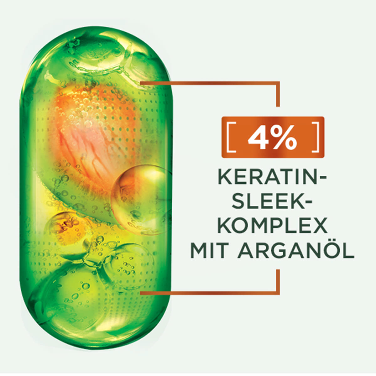 Garnier • Fructis Keratin Sleek Shampoo 200 ml • haar-shop.ch