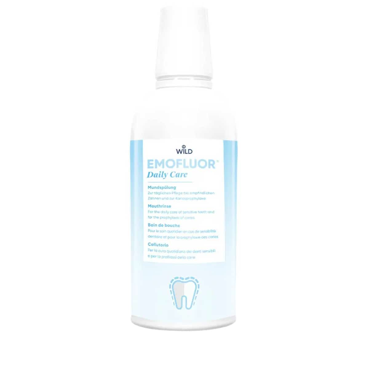 Wild • Emofluor Daily care Mundspülung 500 ml • haar-shop.ch