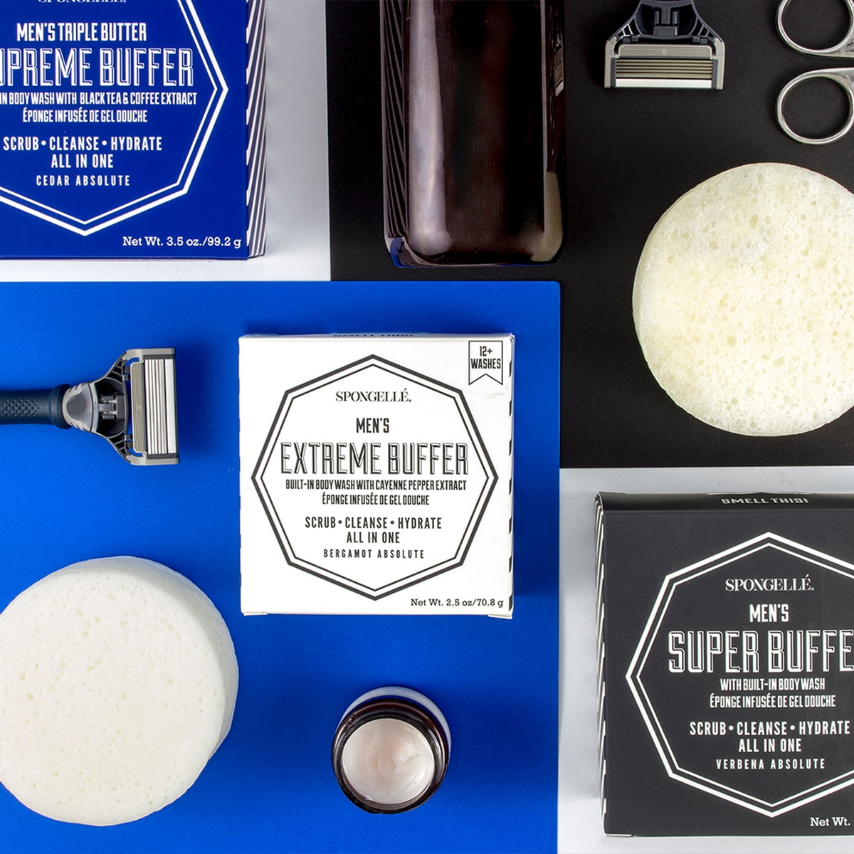 Spongellé Men's Supreme Buffer