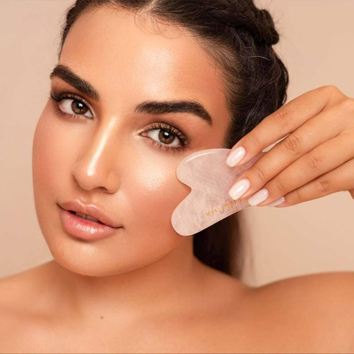 VBEAUTY • Gua Sha Rose Quartz