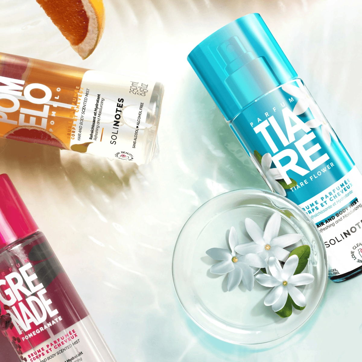 Solinotes • Hair & Body Mist Tiaré