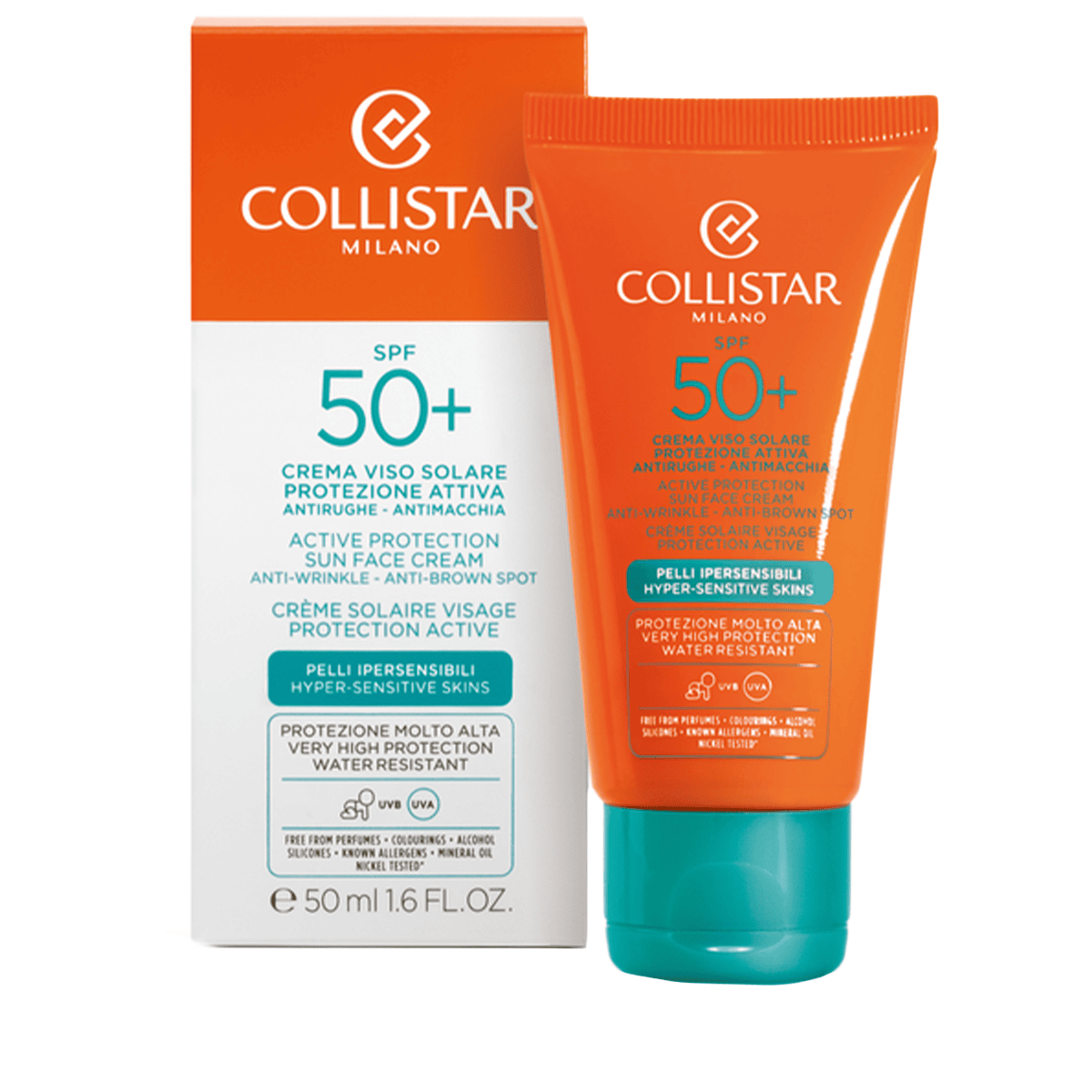 Collistar • Active Protection Sun Face Cream SPF 50