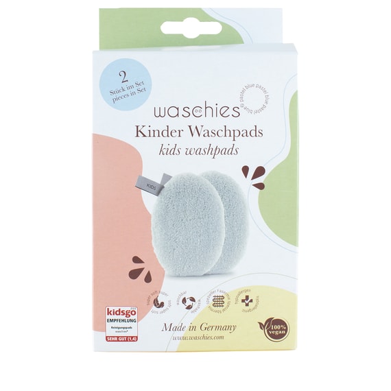 Waschies • Baby Waschpads - Pastel Blue 2er-Set