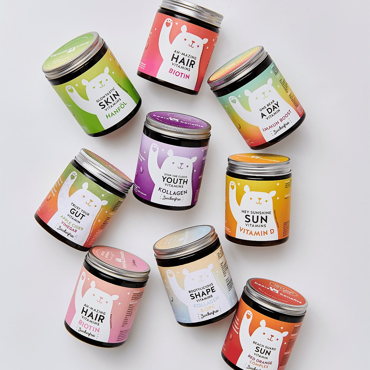 Ah-mazing Hair Vitamin mit Biotin • Bears with Benefits