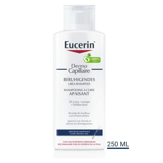 Eucerin • DermoCapillaire Beruhigendes Urea Shampoo 250 ml • haar-shop.ch