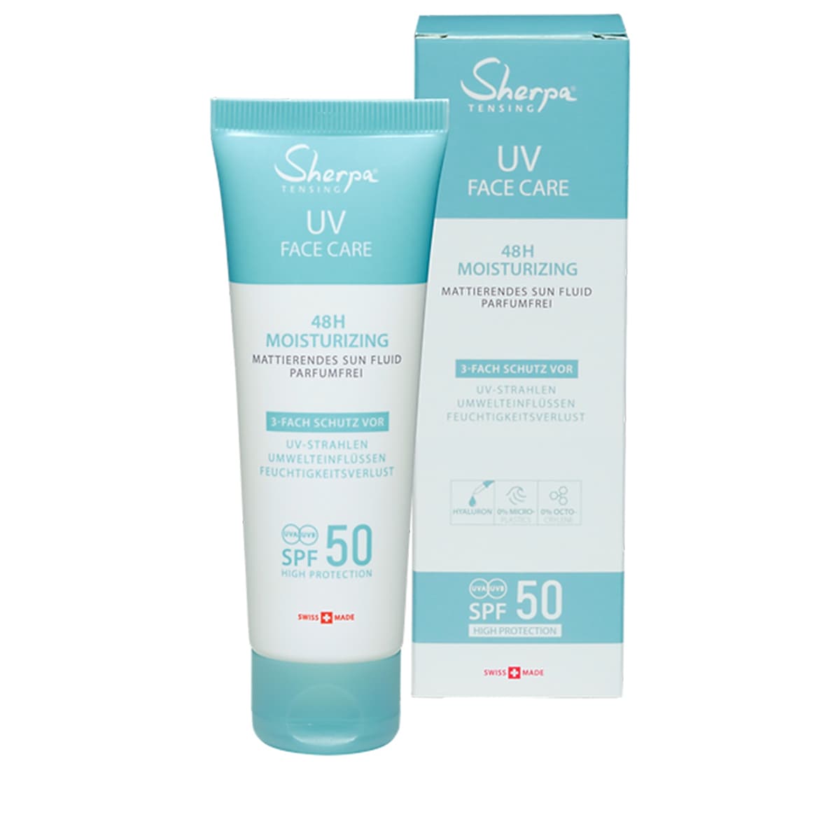 Sherpa Tensing • Sun Fluid 48h Hydration SPF50 50 ml
