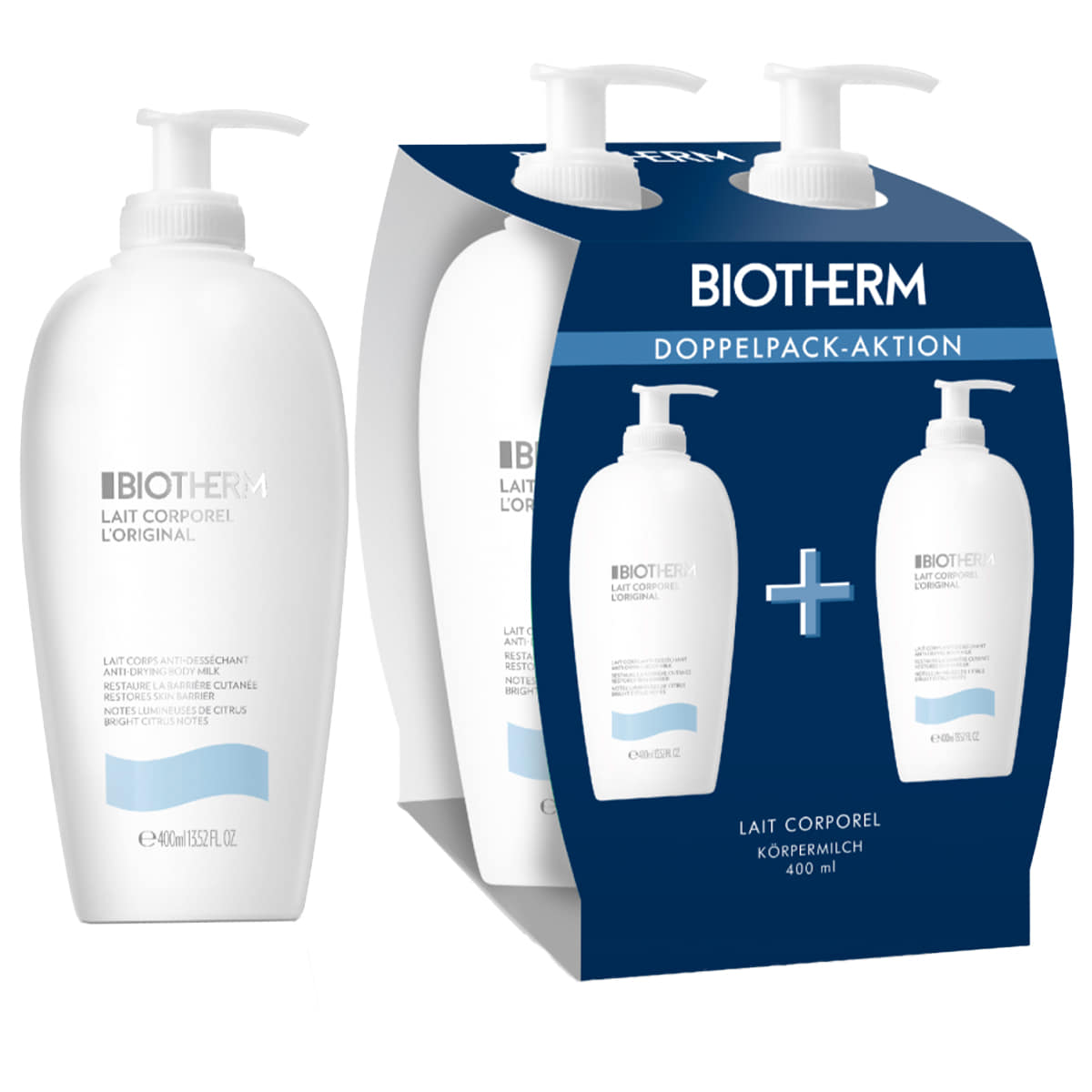 Biotherm • Lait Corporel Doppelpack • haar-shop.ch