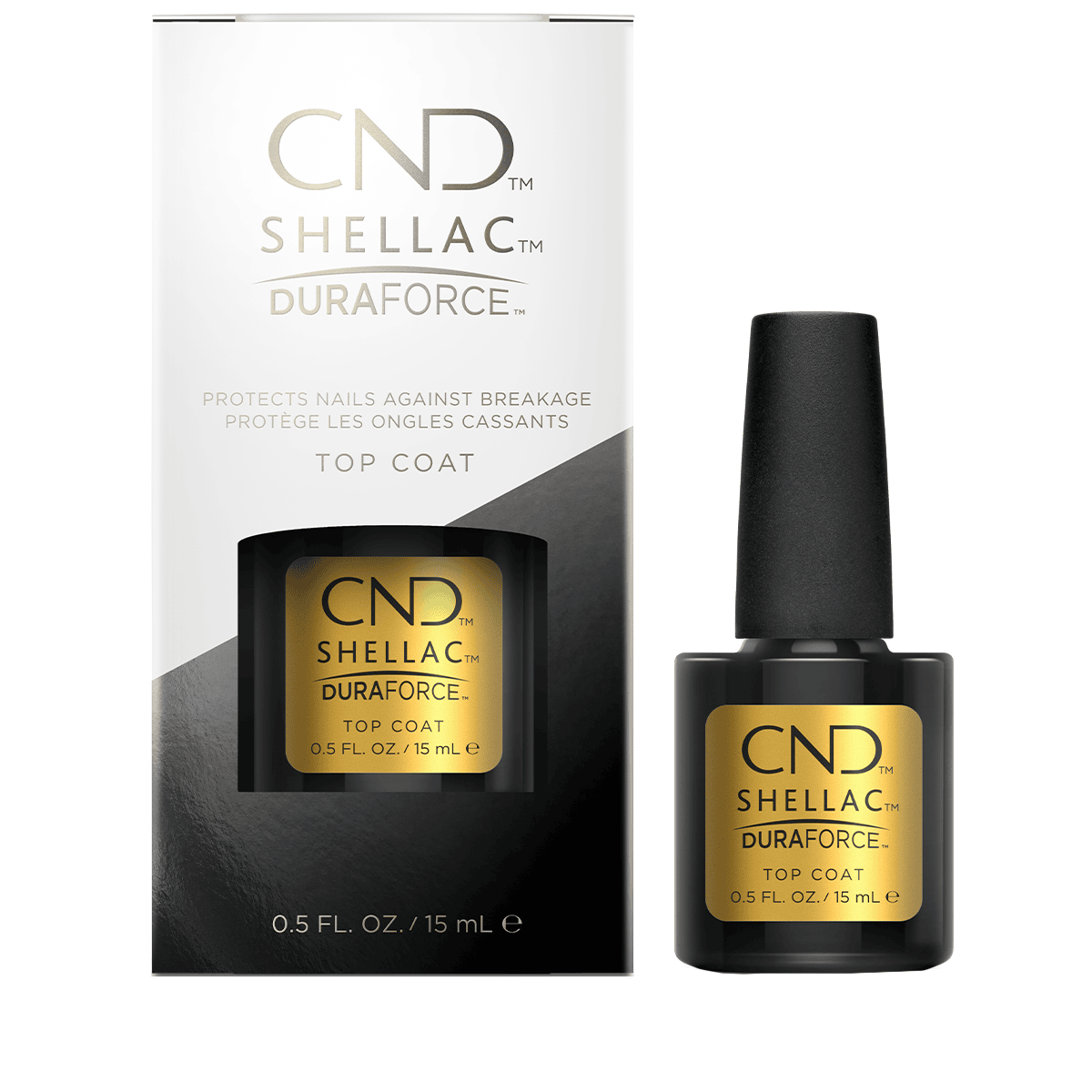 CND Shellac Top Coat Duraforce 15 ml • Hochglanz & Langlebig