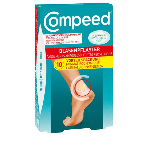 Compeed Blasenpflaster M 10 Stk. • Schnell & Effektiv • haar-shop.ch