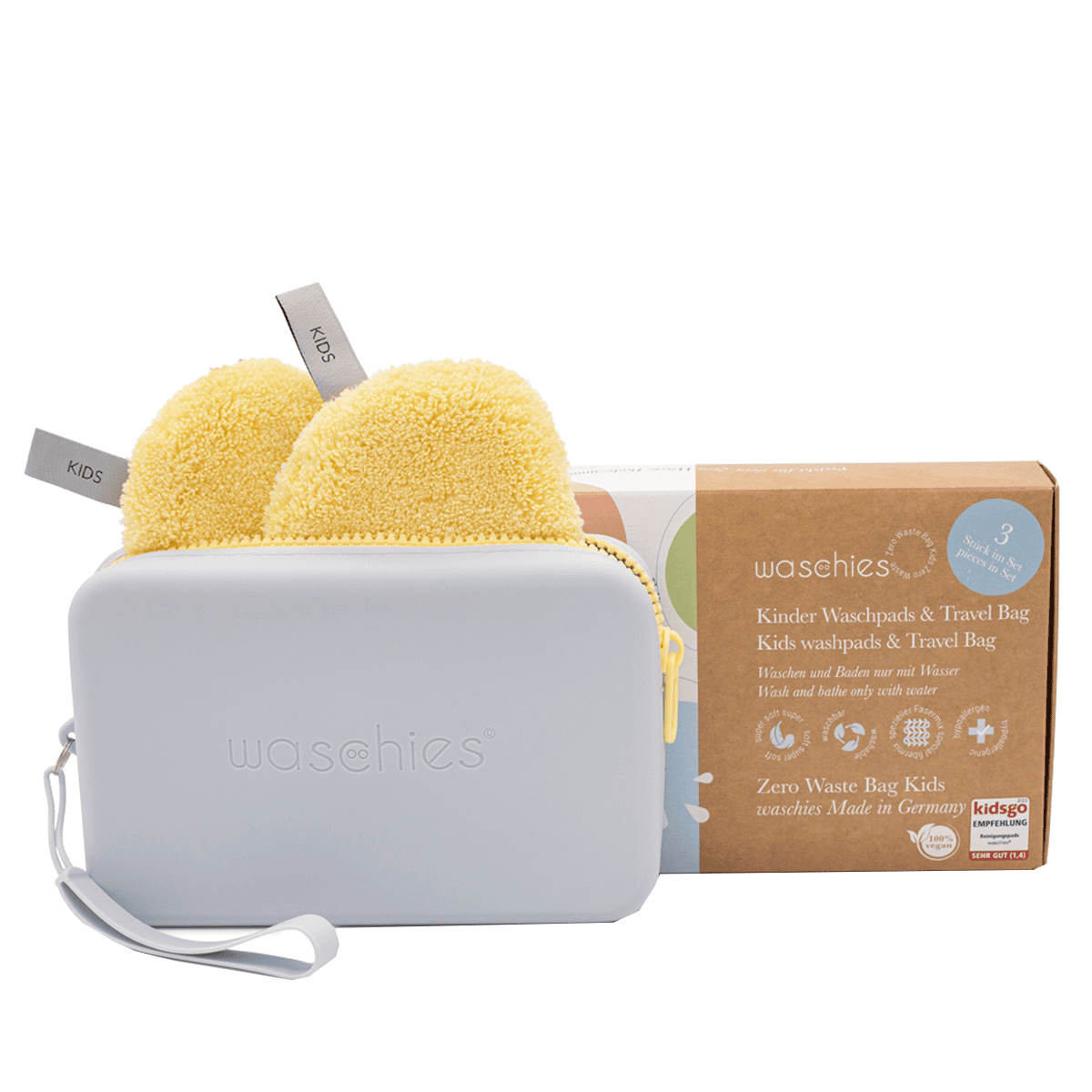 Waschies Zero Waste Bag Kids - Pastel Yellow