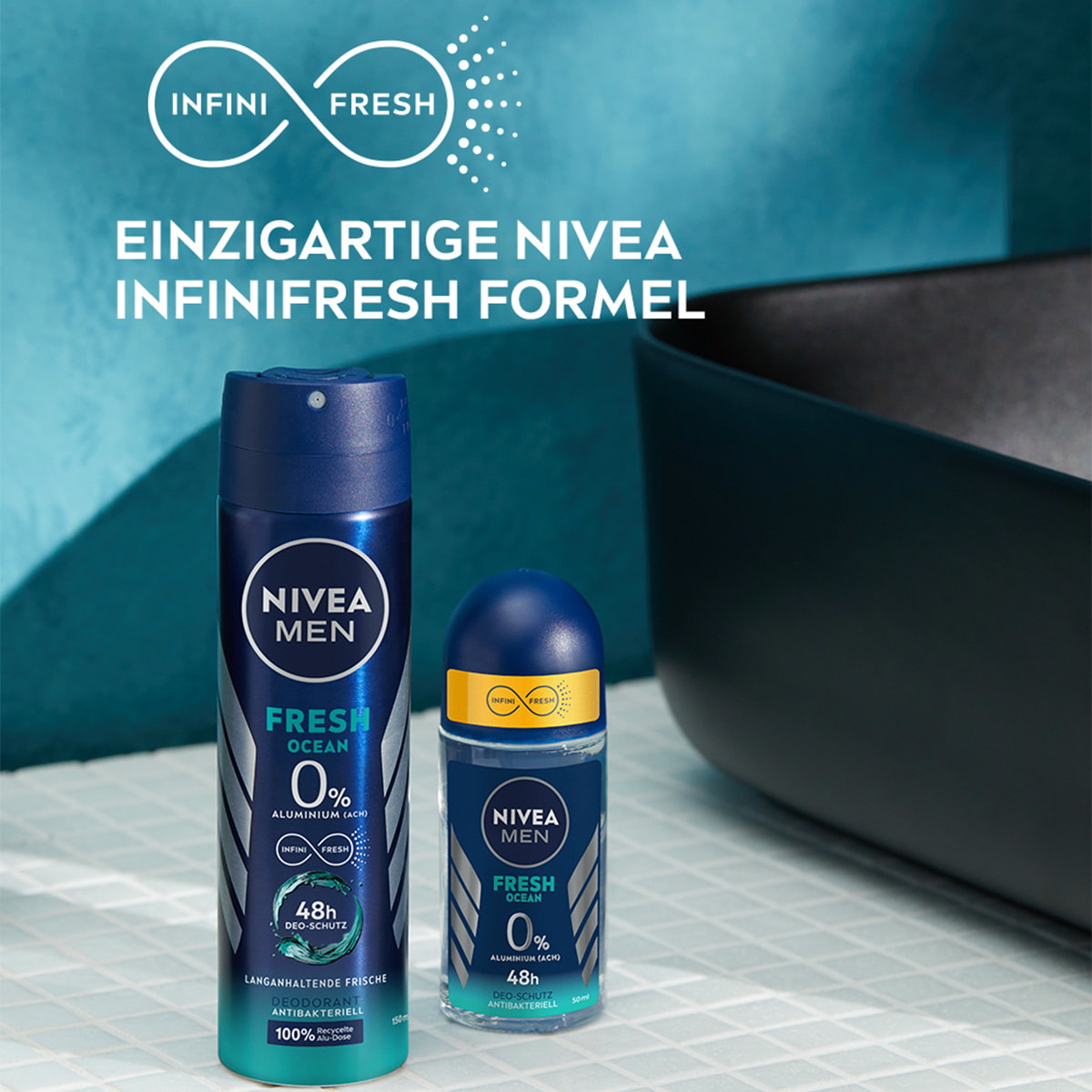 NIVEA • Deo Fresh Ocean Roll-on • haar-shop.ch
