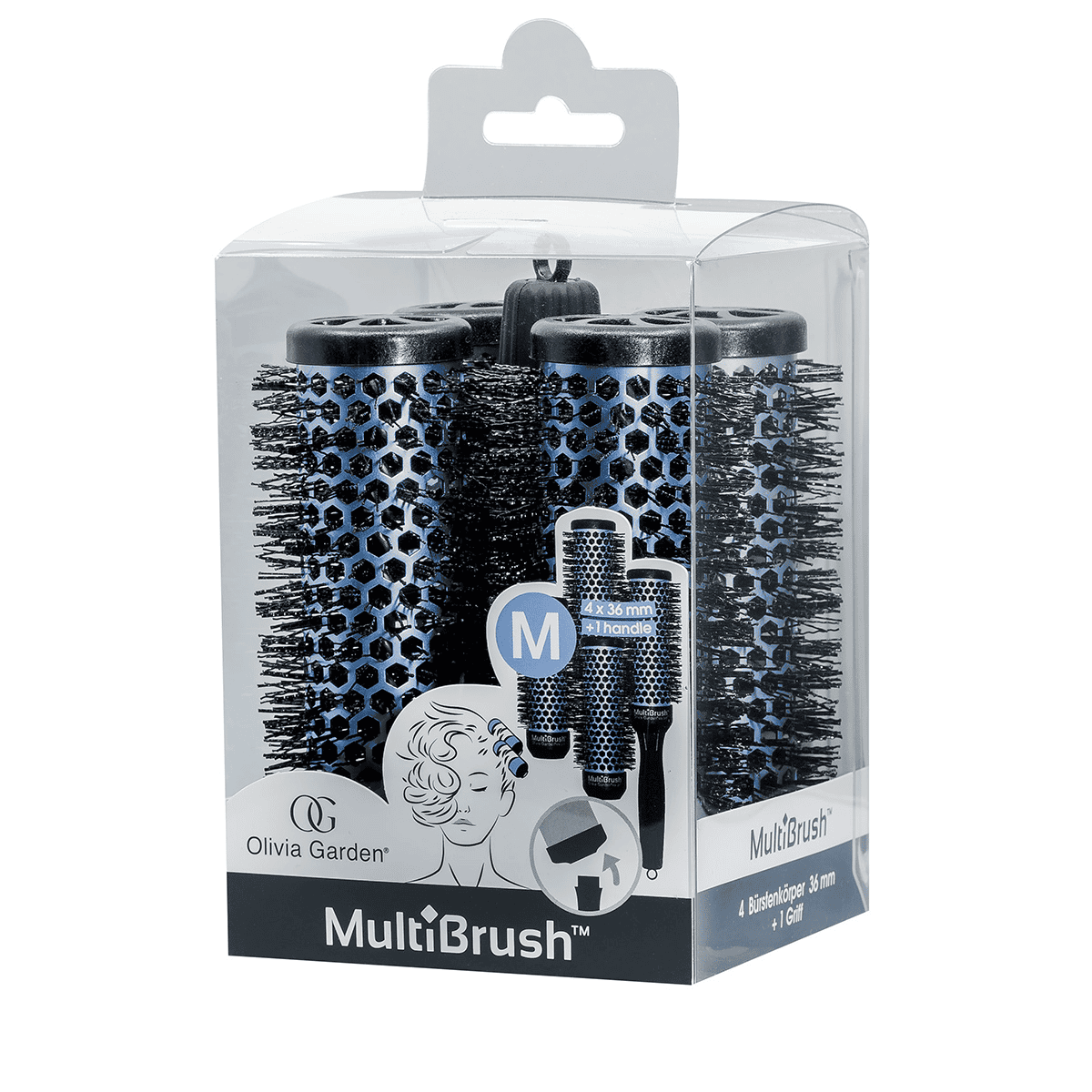 Olivia Garden • MultiBrush 4 Set 36/48 mm • haar-shop.ch
