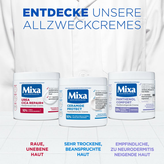 Mixa Urea Cica Repair • Hauterneuernde Creme 400 ml • haar-shop.ch