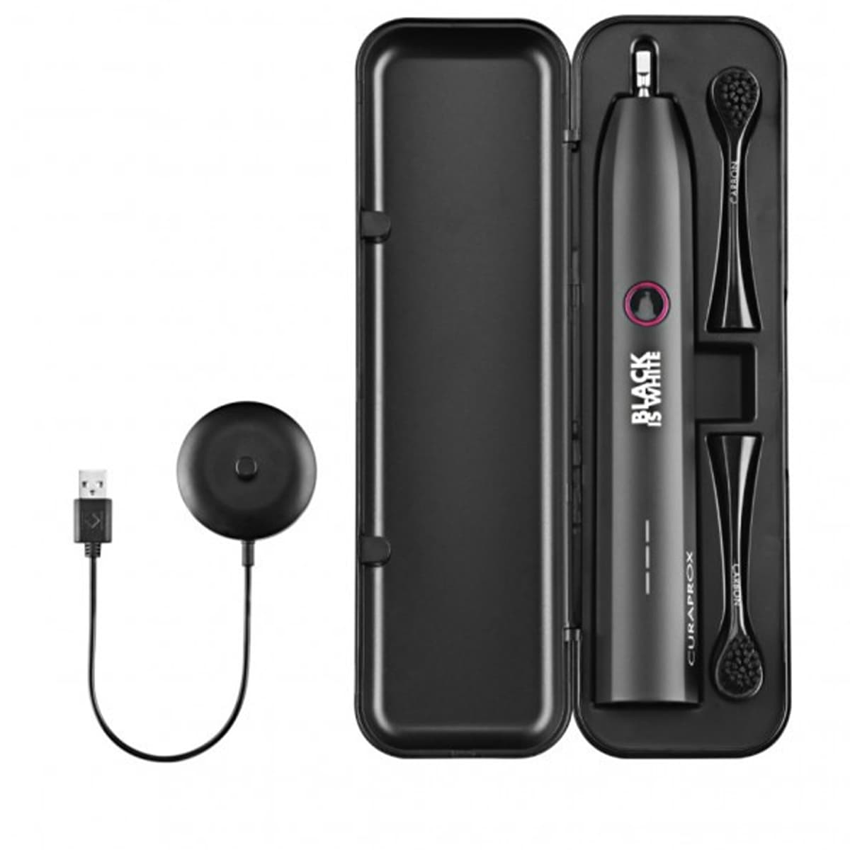 Curaprox Hydrosonic Black Toothbrush • Effective Cleaning • haar-shop.ch