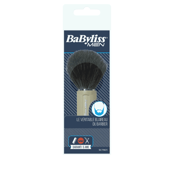 BaByliss Paris Shaving Brush • Quality Grooming Tool for Men