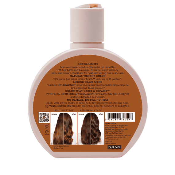 Glaze • Super Color Conditioning Gloss Cocoa Lights 190 ml