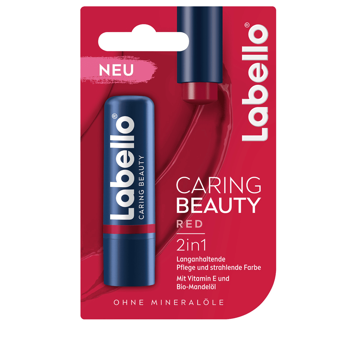 Labello • Caring Beauty Red 5.5 ml • haar-shop.ch