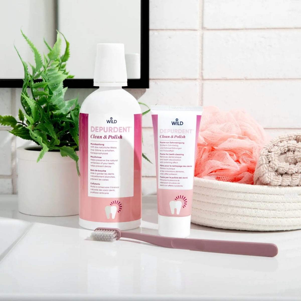 Wild • Depurdent Clean & Polish Paste Zahnreinigung 75 ml • haar-shop.ch
