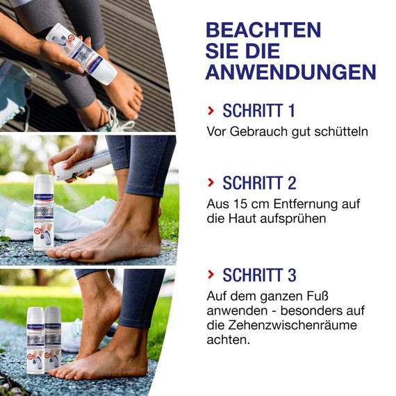 HANSAPLAST • Silver Active Fussspray • haar-shop.ch