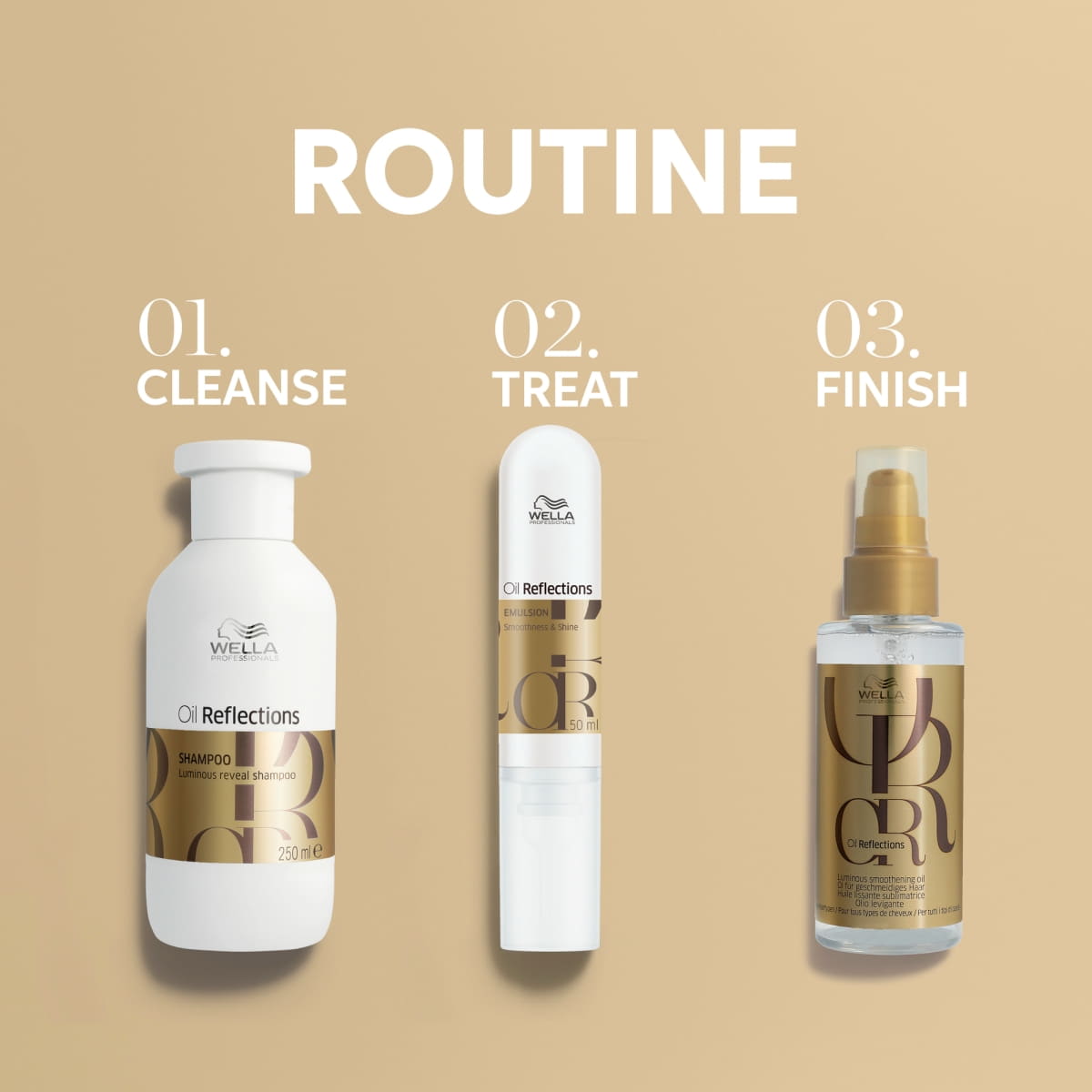 Wella Professionals • Oil Reflections Emulsion 50 ml • haar-shop.ch