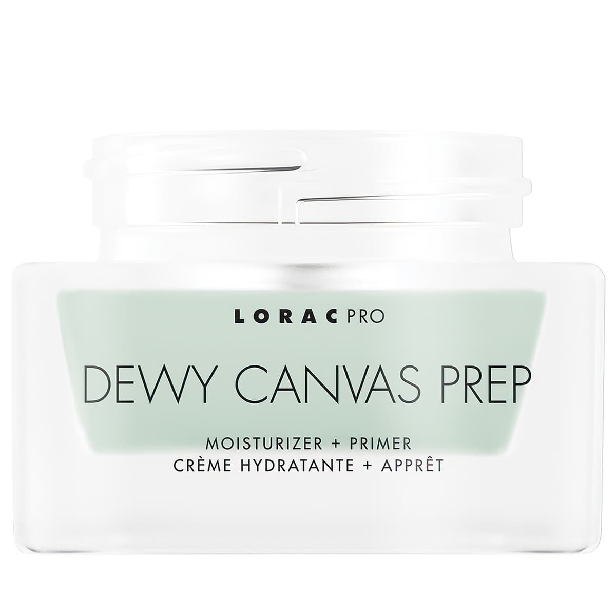 Lorac • PRO Moisturizer + Primer Dewy Canvas Prep Iced Pistachio • haar ...