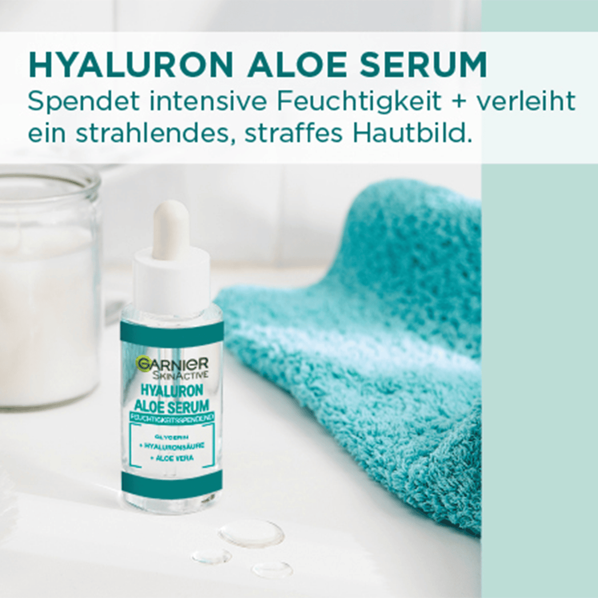 Garnier Hyaluron Aloe Serum • Intensiv Feuchtigkeitspflege