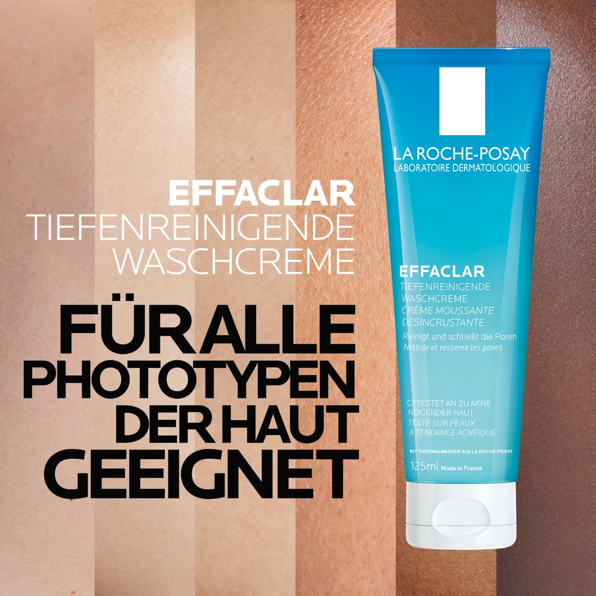 La Roche-Posay - Cleansing wash cream against impurities • haar-shop.ch