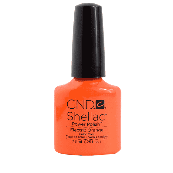 CND - Shellac UV Color Coat - Electric Orange | haar-shop.ch