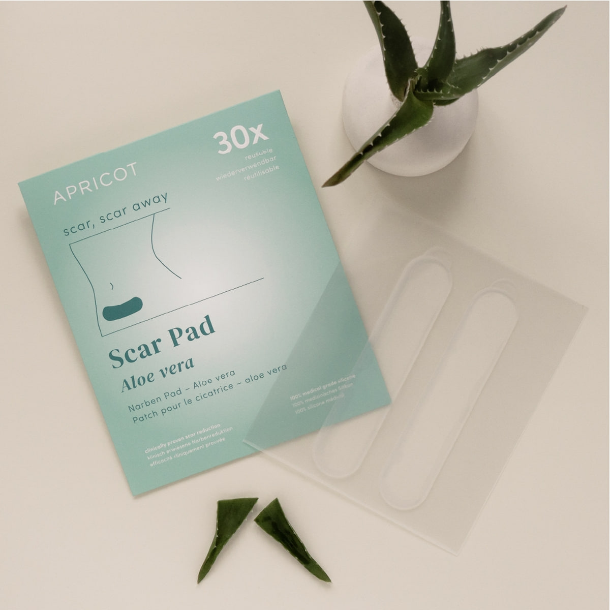 Apricot Beauty • Aloe Vera Scar Pads • haar-shop.ch