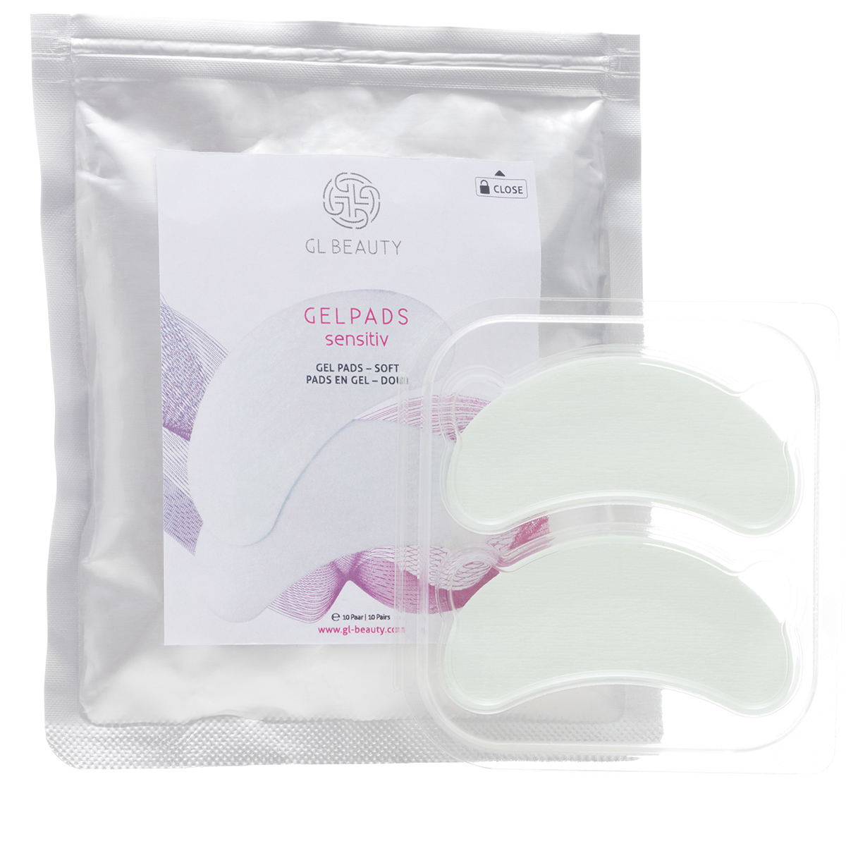 GL Beauty - Sensitive eye pads 10 pairs • haar-shop.ch
