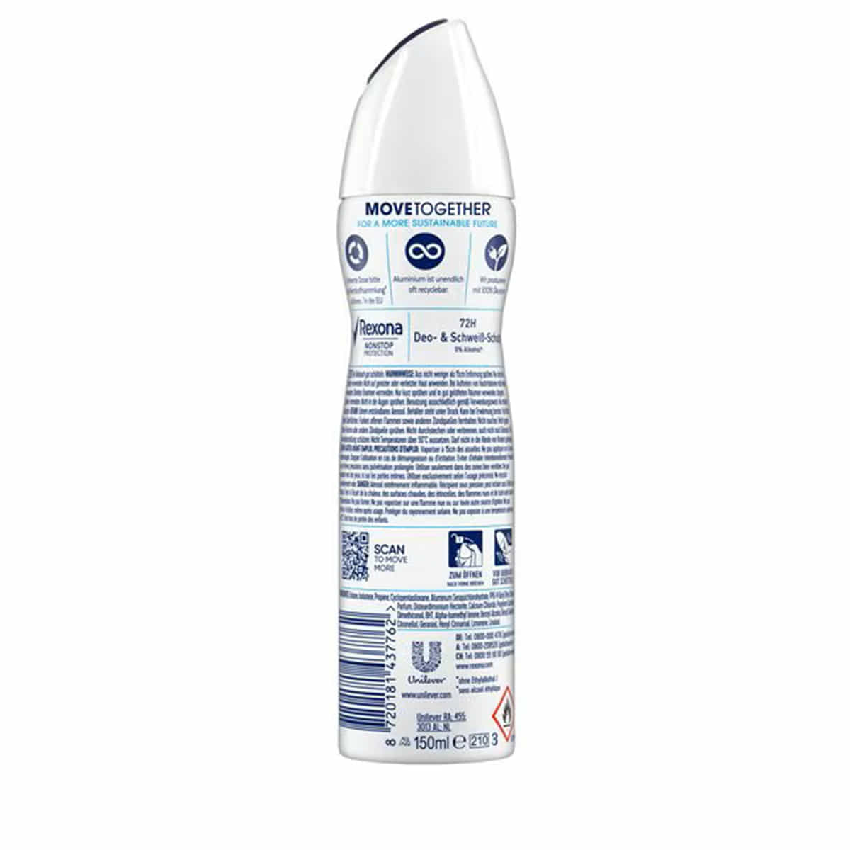 Rexona Deo Spray Cotton Dry 150 ml