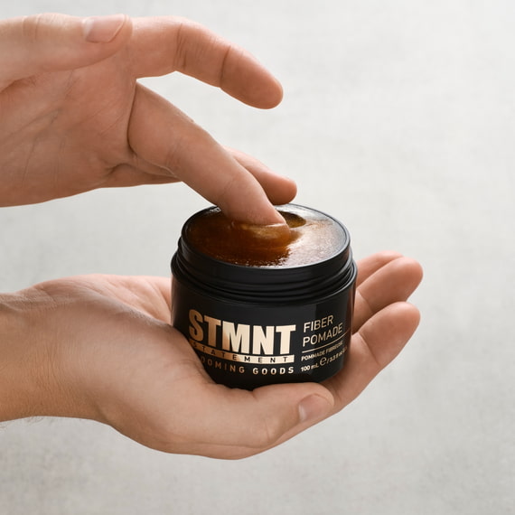 Fiber Pomade • STMNT • Modellierbare Textur mit starkem Halt • haar-shop.ch