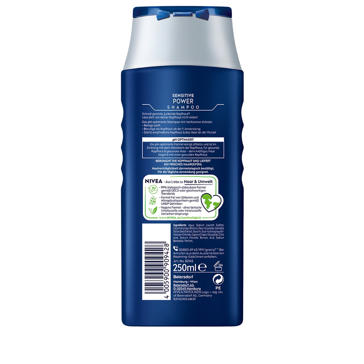 NIVEA • Sensitive Power Shampoo 250 ml