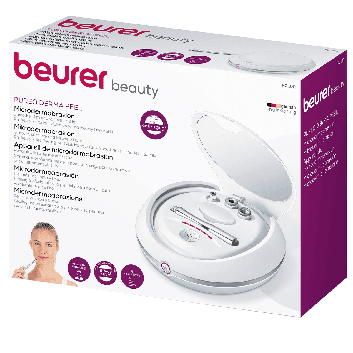 Beurer • Pureo Derma Peel Mikrodermabrasion FC 100