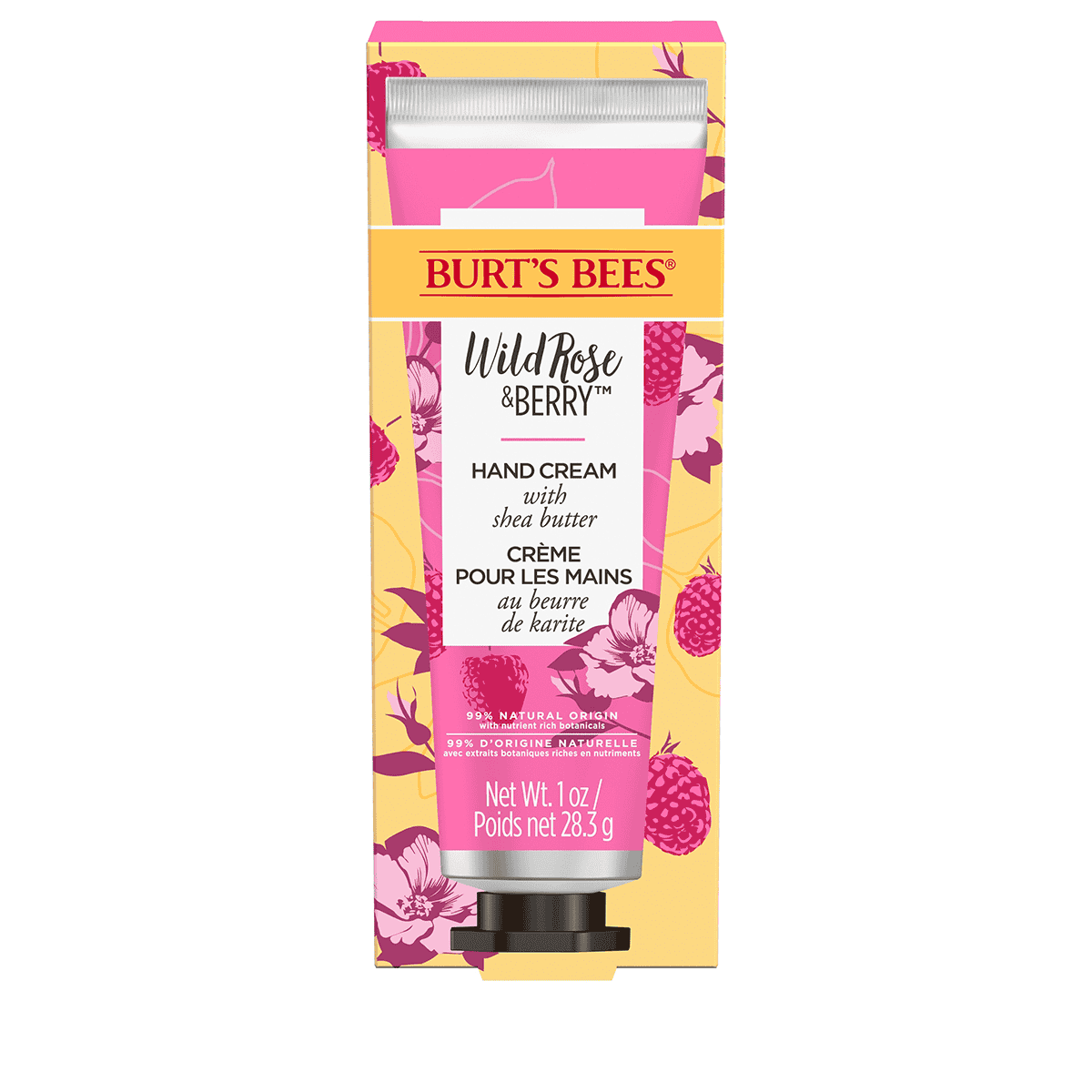 Burt's Bees • Wild Rose & Berry Handcream • haar-shop.ch