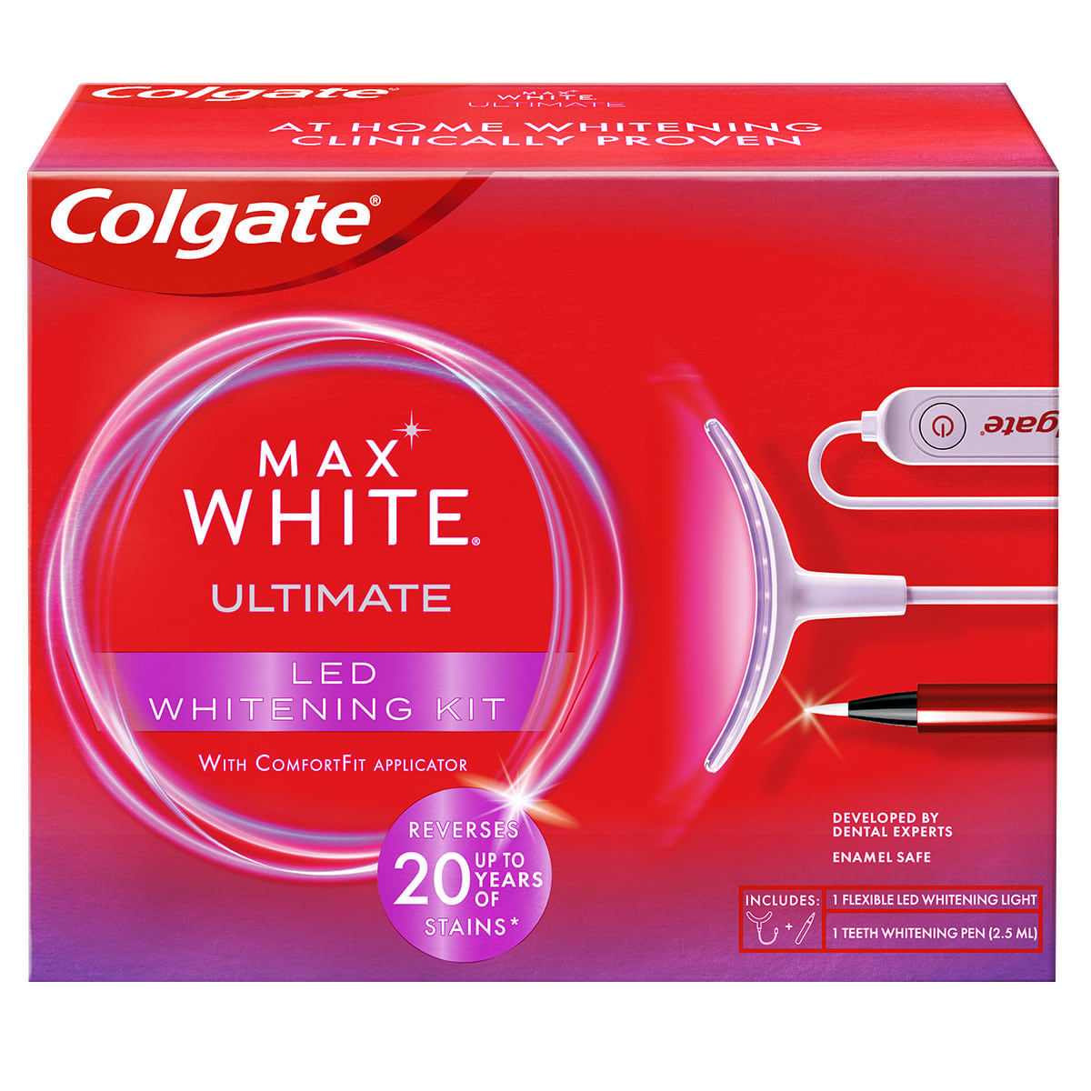 Colgate • Max White Ultimate LED Whitening Kit
