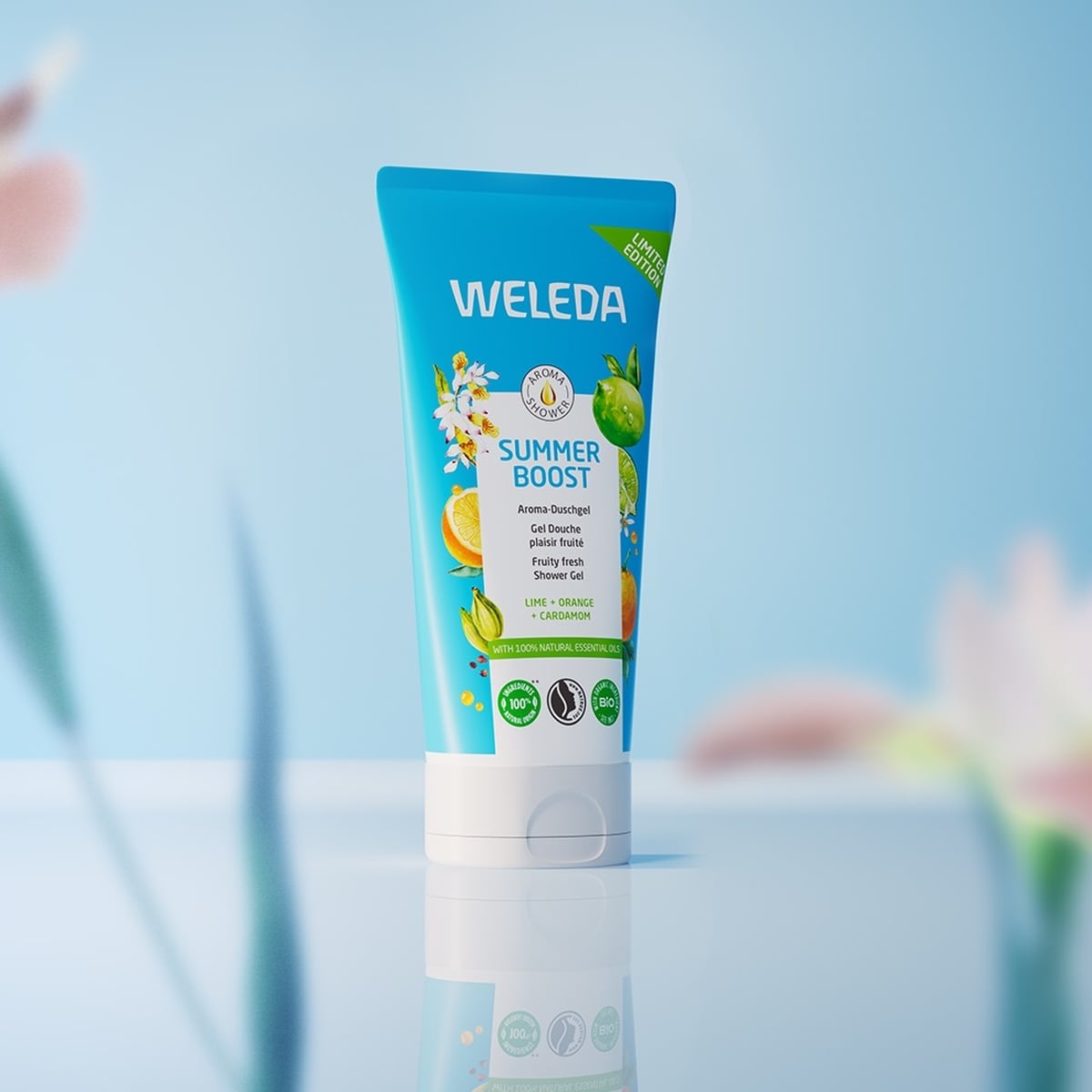 Weleda • Aroma Shower Summer Boost • haar-shop.ch