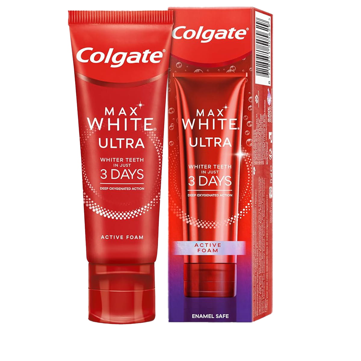 Colgate - Max White Active Foam Toothpaste • haar-shop.ch
